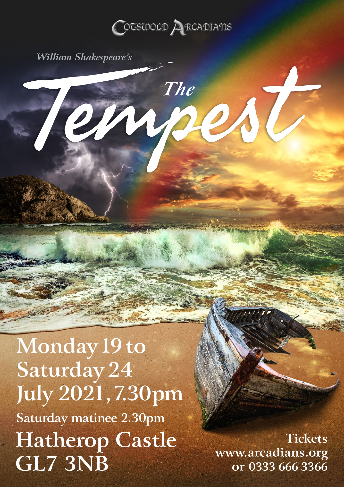 Cotswold Arcadians Present Shakespeare’s The Tempest – Ciren Scene