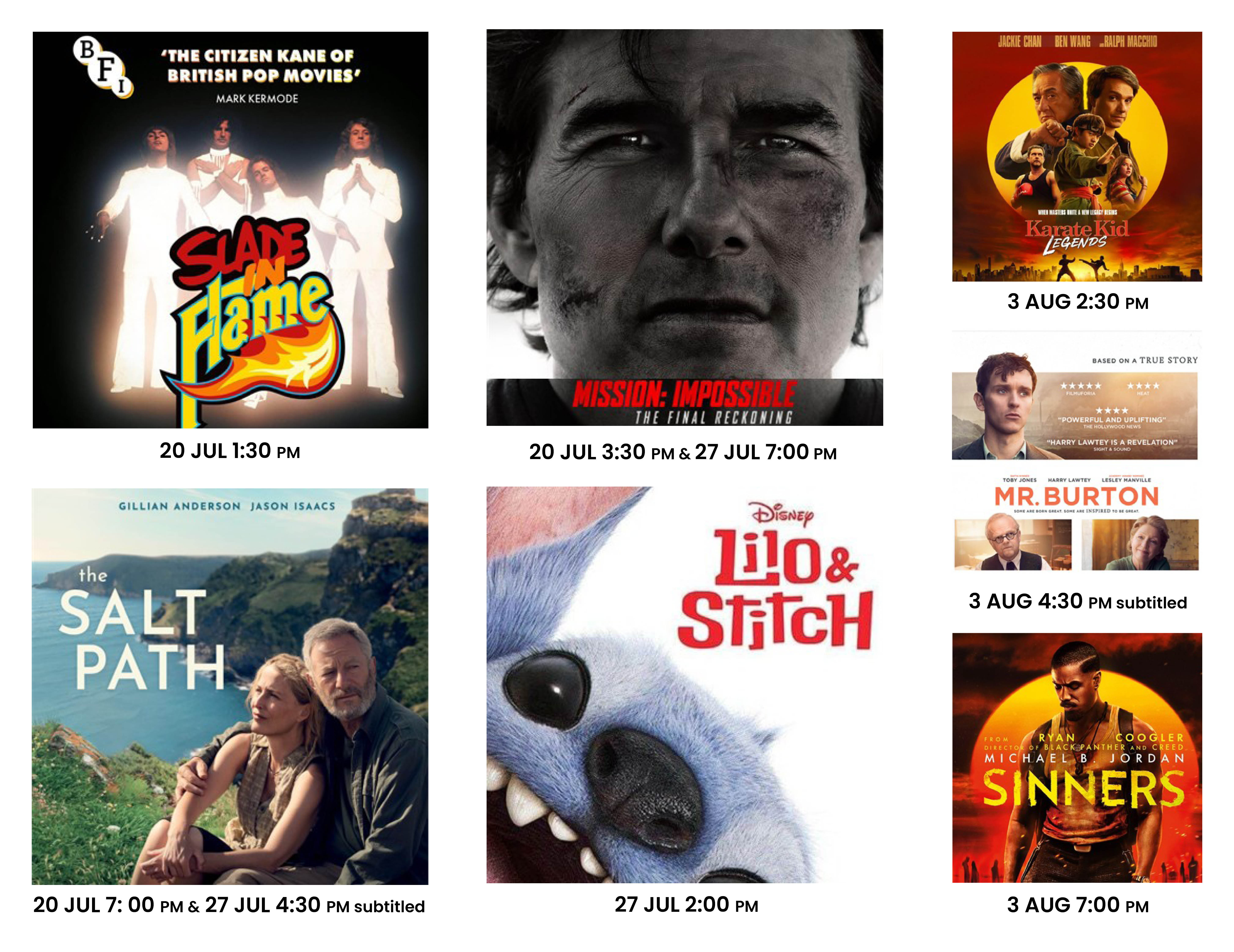 Coming up at the Barn Cinema July and August 2025 – Ciren Scene